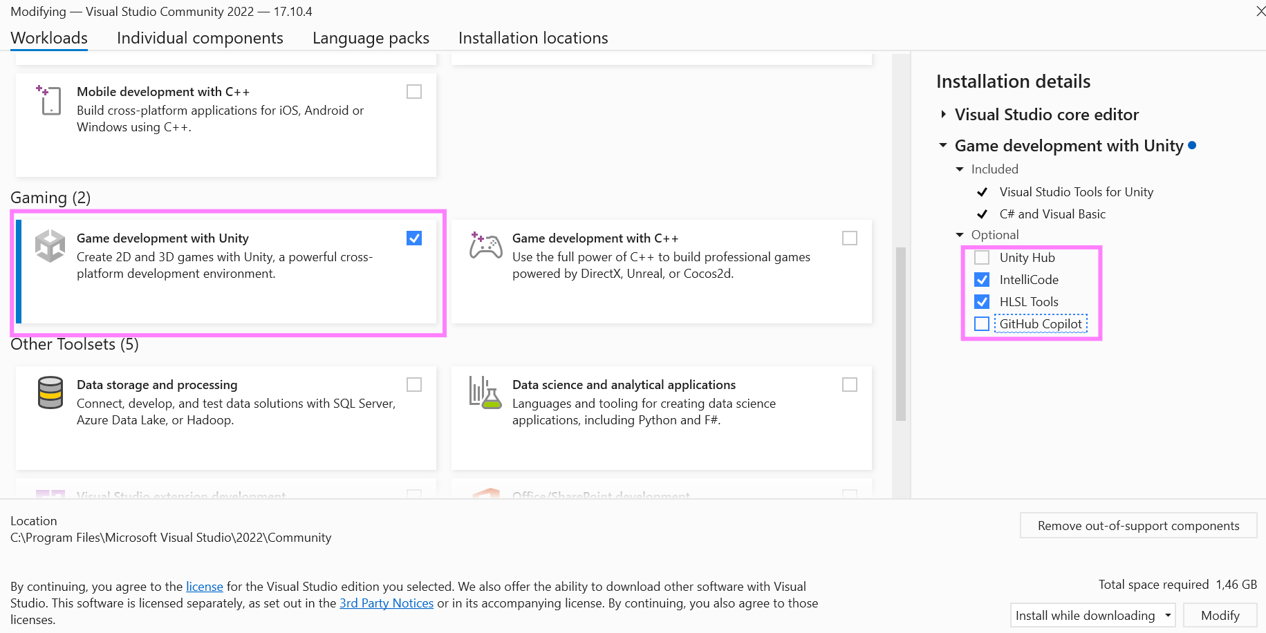 How to link Visual Studio Community with Unity – Aalegre