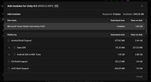 Unity – Installation Modules – Aalegre